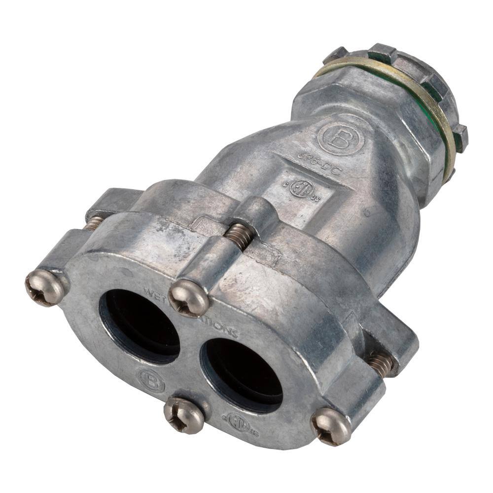 BRIDGEPORT 3/4 in. Mighty-Seal Duplex JMC/TECK Connectors (10-Pack) 695 ...