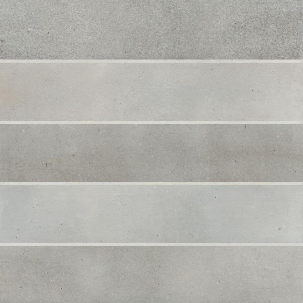 Bedrosians Celine 2.5 in. x 12 in. Matte Greige Porcelain Subway Tile ...
