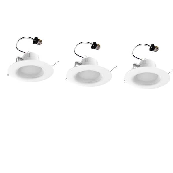 Reviews for EcoSmart 65-Watt Equivalent Daylight 6 in. White Integrated ...