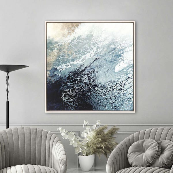 Paragon Broughton 1 Piece Framed Giclee Coastal Art Print 42 in. x 42 ...