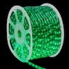 Wintergreen Lighting 150 ft. 1800-Light Green Christmas LED Rope Light ...