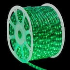 Wintergreen Lighting 150 ft. 1800-Light Warm White Christmas LED Rope ...