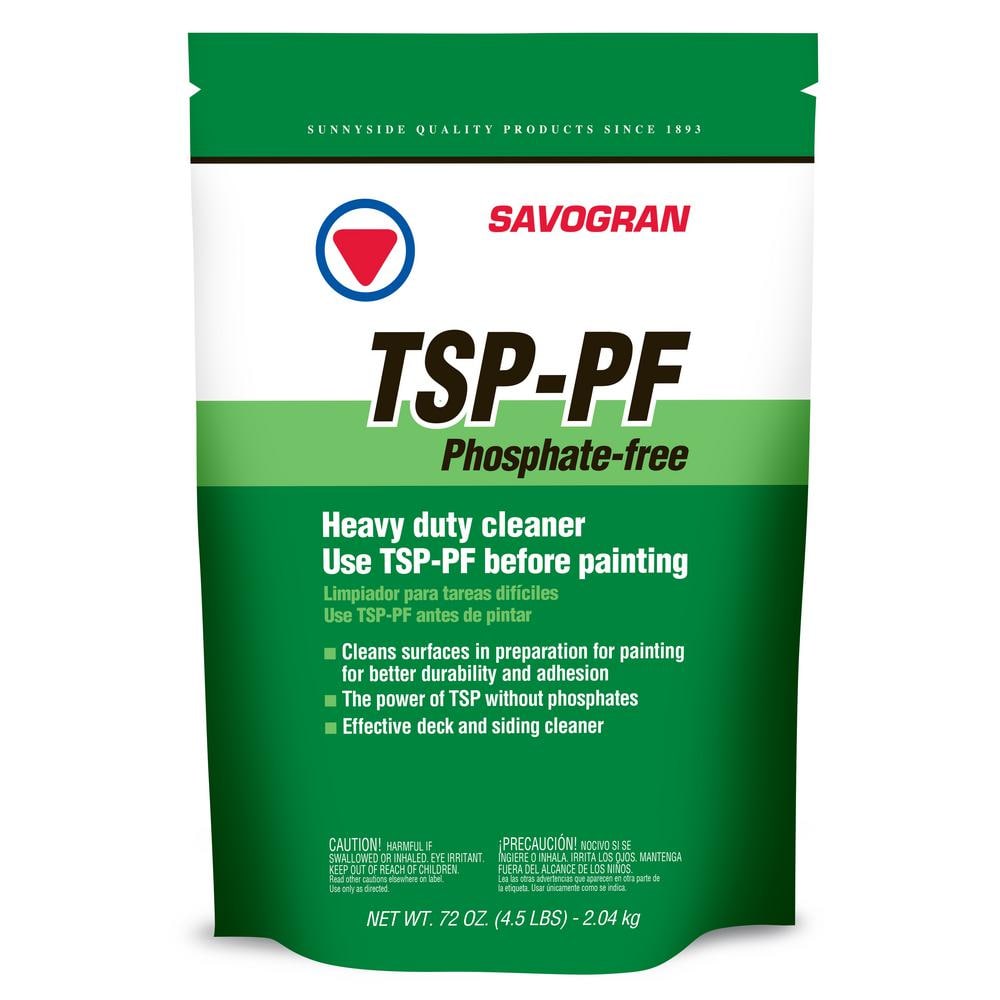 SAVOGRAN 4.5 lb. Resealable Bag Paint Prep Chemical TSP Phosphate-Free ...
