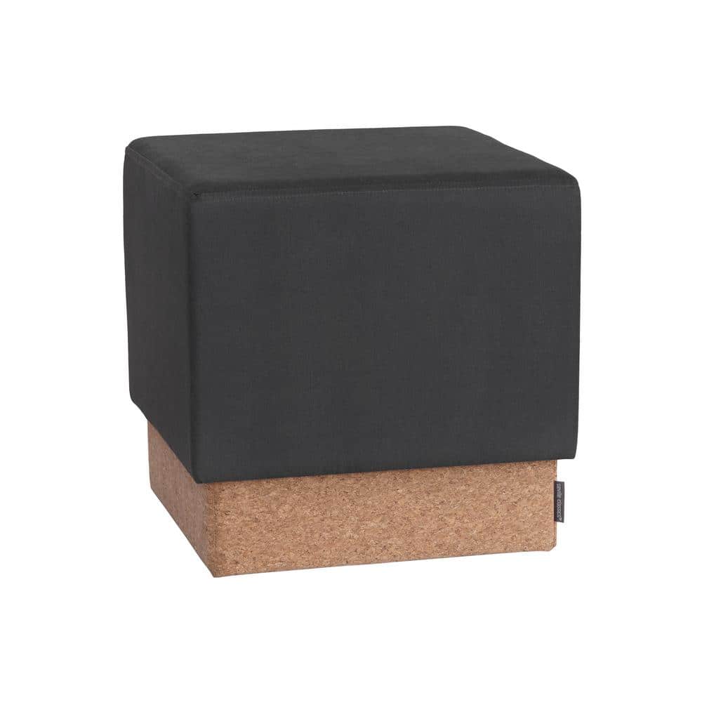 Seville Classics The Vineyard Collection Cork Cube Fabric Storage ...