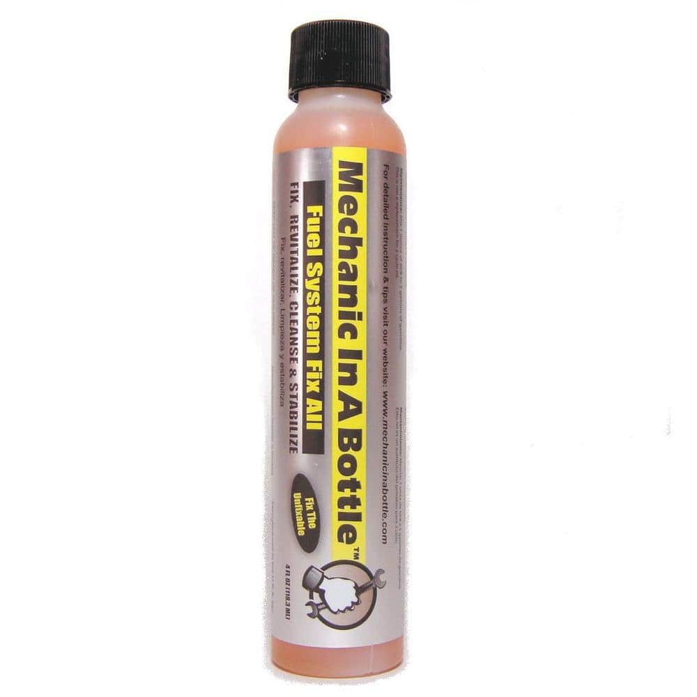 Mechanic in a Bottle 4 oz. Fuel System Fix All 001C - The Home Depot