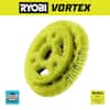 RYOBI 9 in. VORTEX Medium Bristle Brush A95MRB9 - The Home Depot