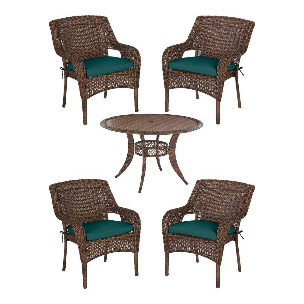 Have a question about Hampton Bay Cambridge 5-Piece Brown Wicker ...