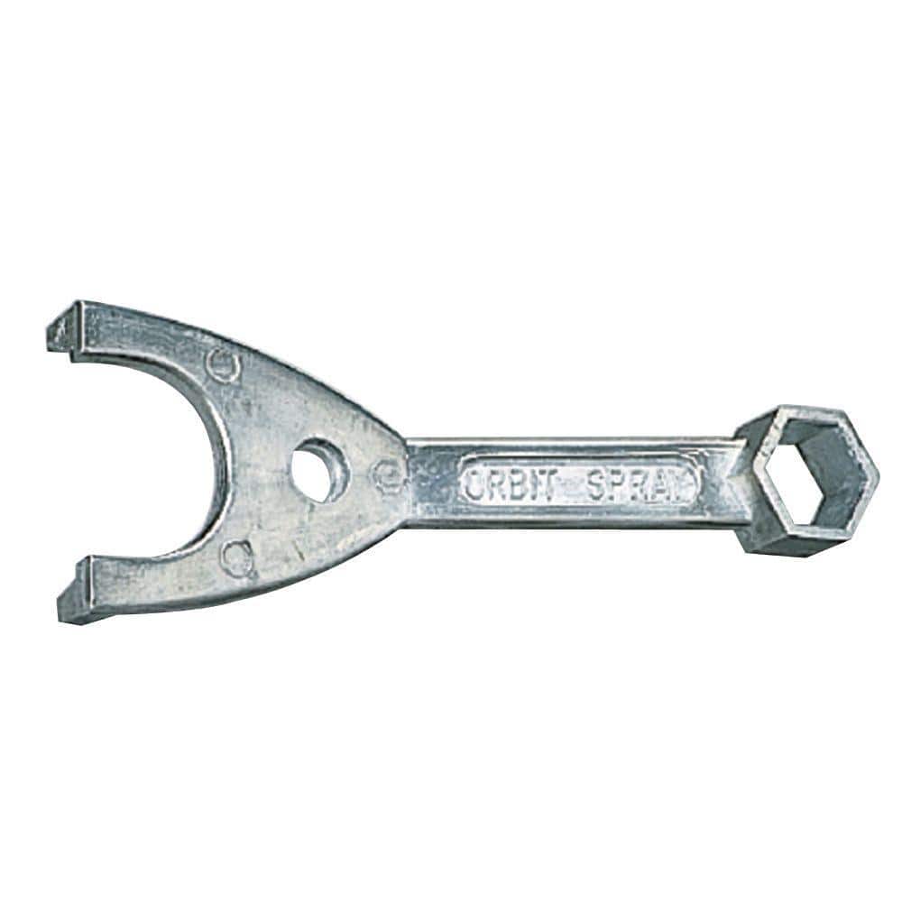 Orbit Aluminum Head Wrench 53027 - The Home Depot