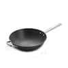 ExcelSteel 13 in. Cast Iron Chinese Wok with Assist Handle 519 - The ...