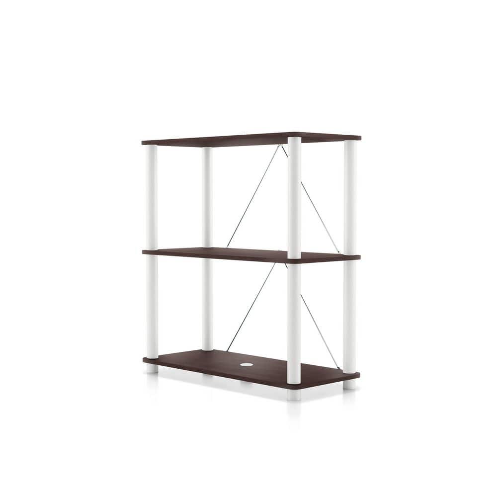 Furniture of America Quincy 30.1 in. Tall Espresso Engineered Wood Wide ...