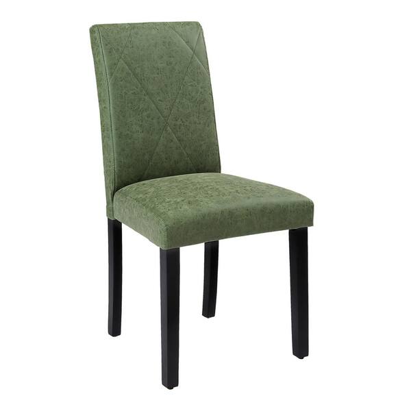VECELO Dining Chairs Set of 6 Green Modern PU Leather and VECELO Dining Chairs Set of 6 Green Modern PU Leather and