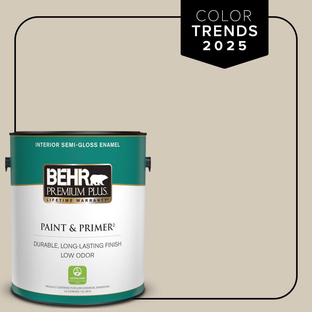 BEHR PREMIUM PLUS 1 gal. Designer Collection #DC-010 Even Better Beige ...