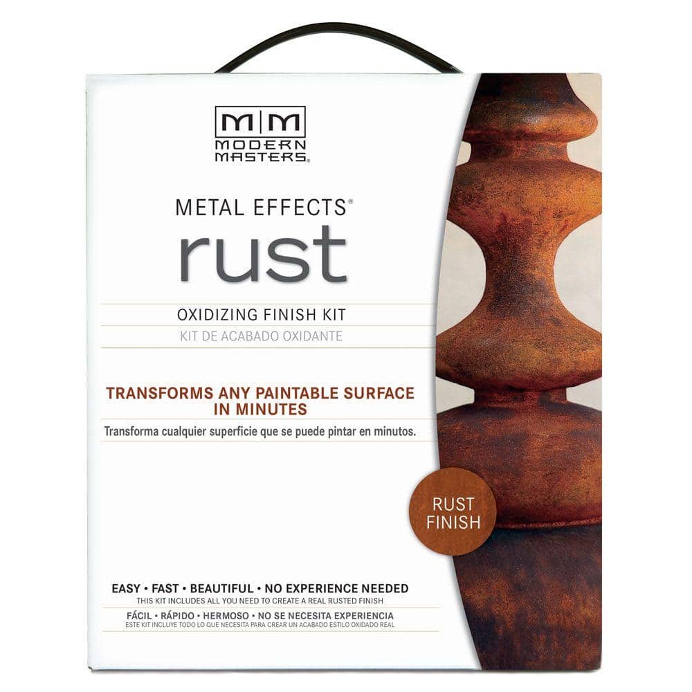 Modern Masters Metal Effects Rust Paint Oxidizing Finish Kit 204003