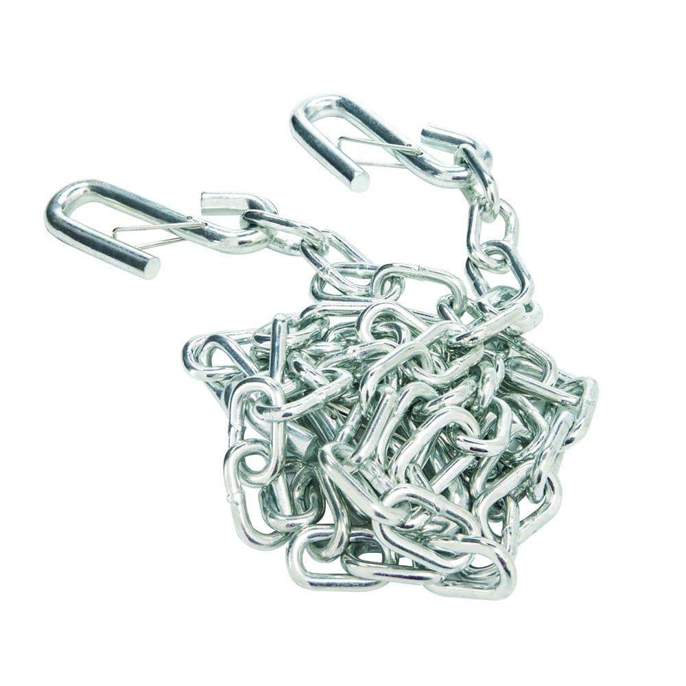 TowSmart 40 in. Towing Safety Chains with S Hooks - 5,000 lb. Capacity 757