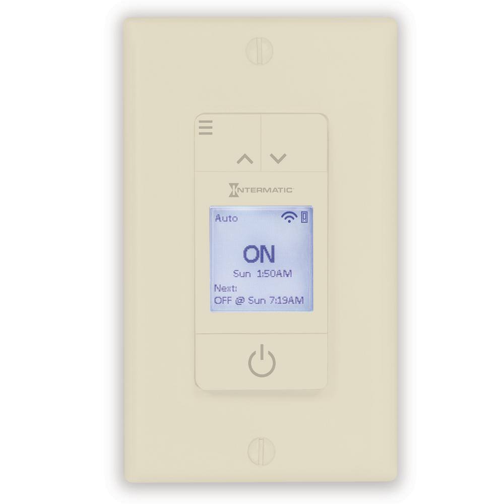 Intermatic ASCEND Smart Wi-Fi 15 Amp 7-Day LED, Switch or Timer, No Hub ...