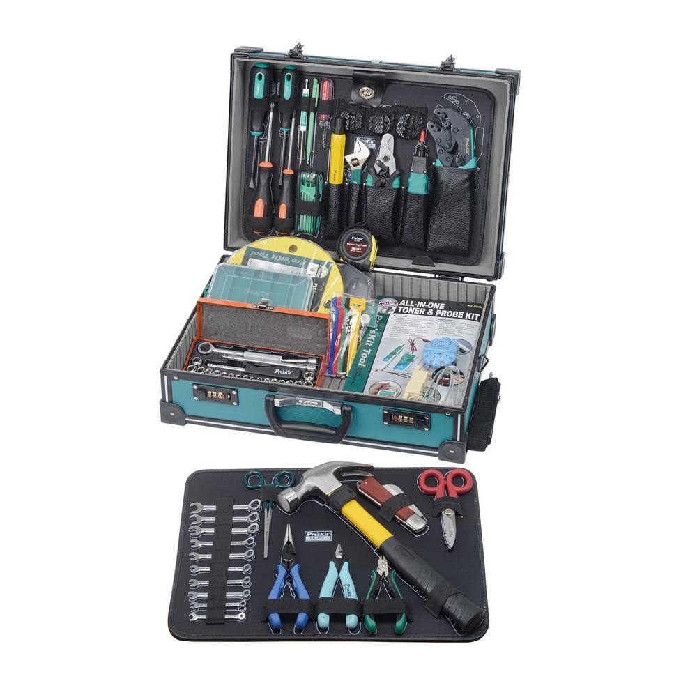 Eclipse Tools Deluxe Telecom Installer's Kit 902-242 - The Home Depot