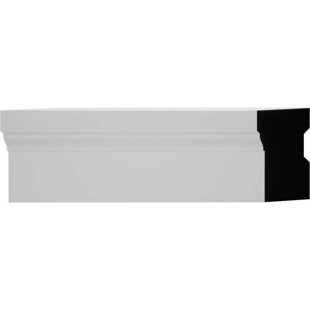 Royal Mouldings 7 ft. x 1-63/64 in. x 1-15/64 in. Vinyl Composite Brick ...