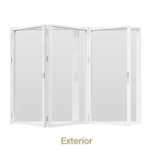 ARK DESIGN PLATINUM 120 in. x 80 in. Right Swing/Outswing Double ...