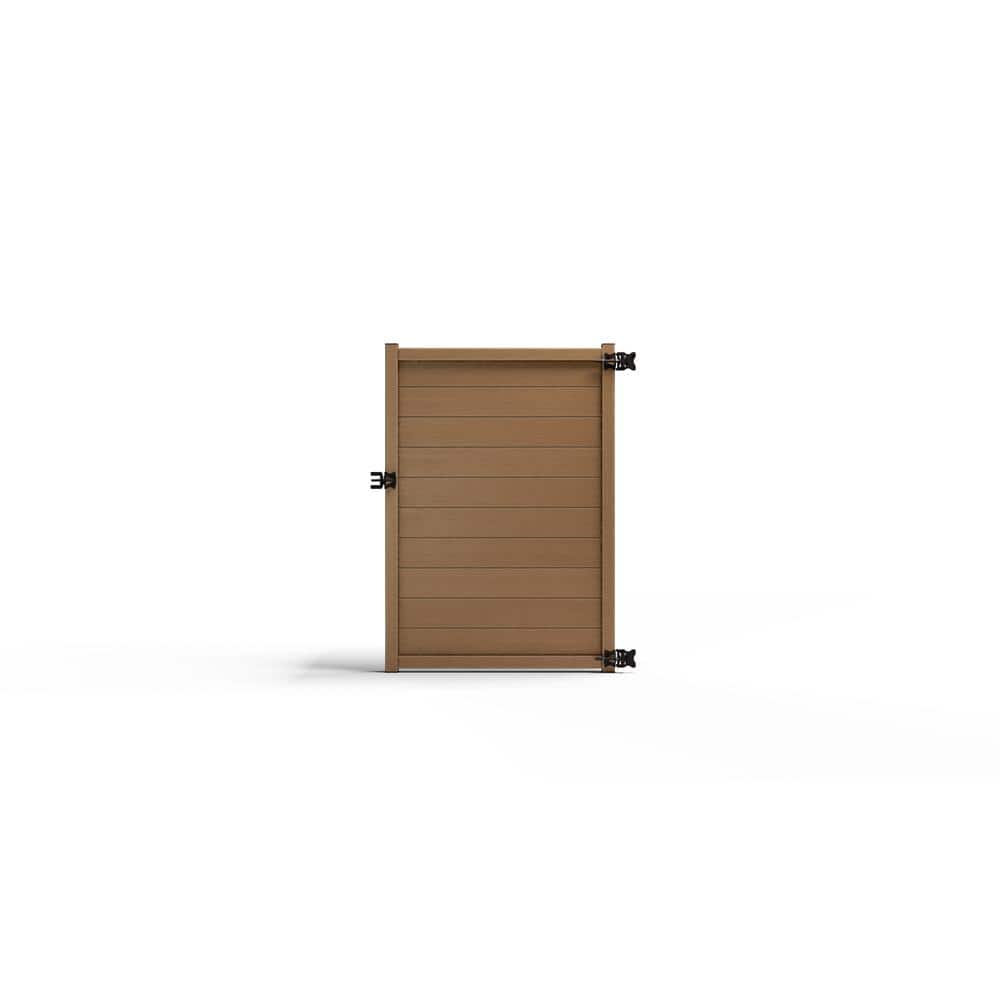 Natures Composites Composite Modern Horizontal Privacy (6 ft. H x 4 ft ...