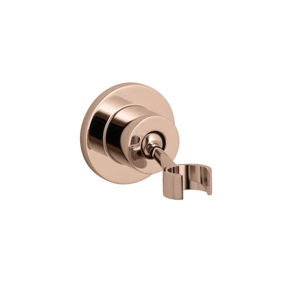 KOHLER Stillness Wall-Mount Hand Shower Holder in Vibrant Rose Gold K ...