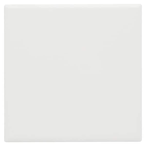 Daltile Restore 6 in. x 6 in. Bright White Ceramic Wall Tile Sample ...