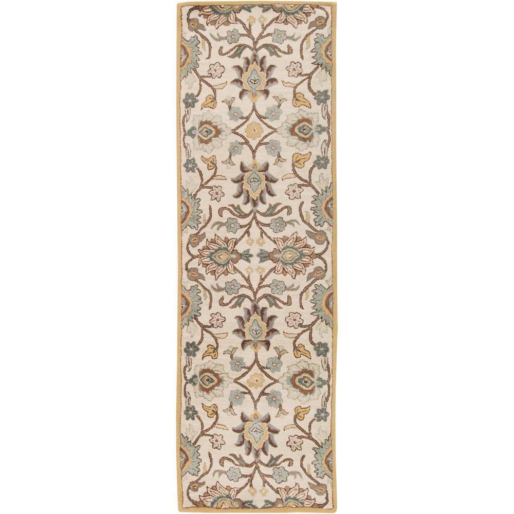 Livabliss Cambrai Taupe 3 ft. x 8 ft. Indoor Runner Rug S00151006262 ...