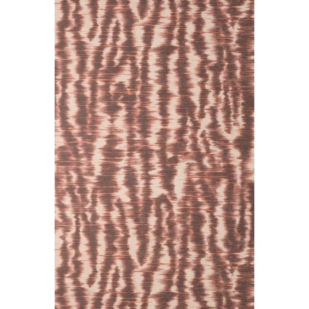 Fine Decor Hartmann Red Stripe Texture Non-Woven Paper Non-Pasted ...