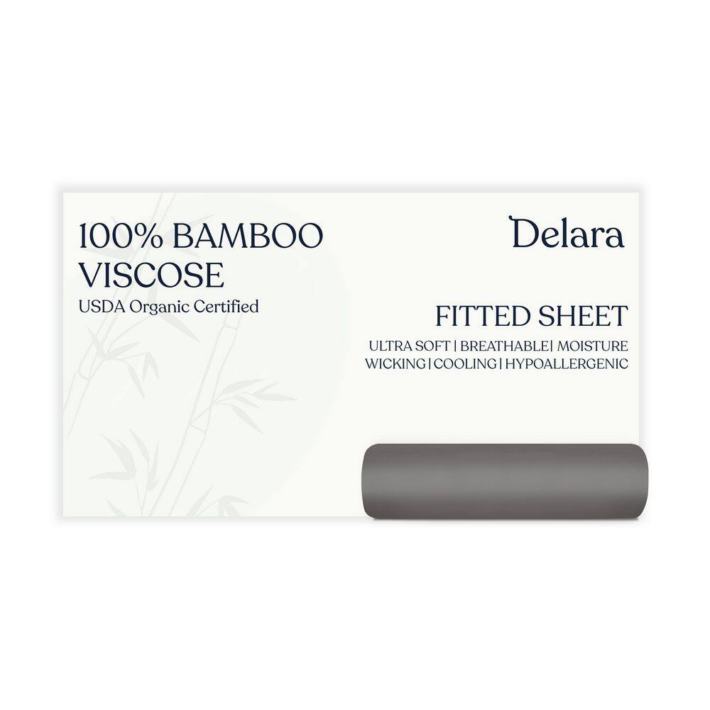 UPC 740588193731 - 100% Viscose Derived from Bamboo Cal King Fitted ...