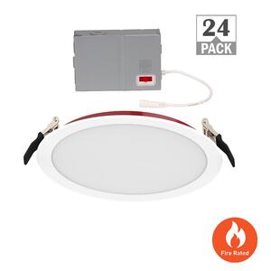 DMF LIGHTING LED Recessed Light w/Dimmable Natural Warm Dim, 3000 ...