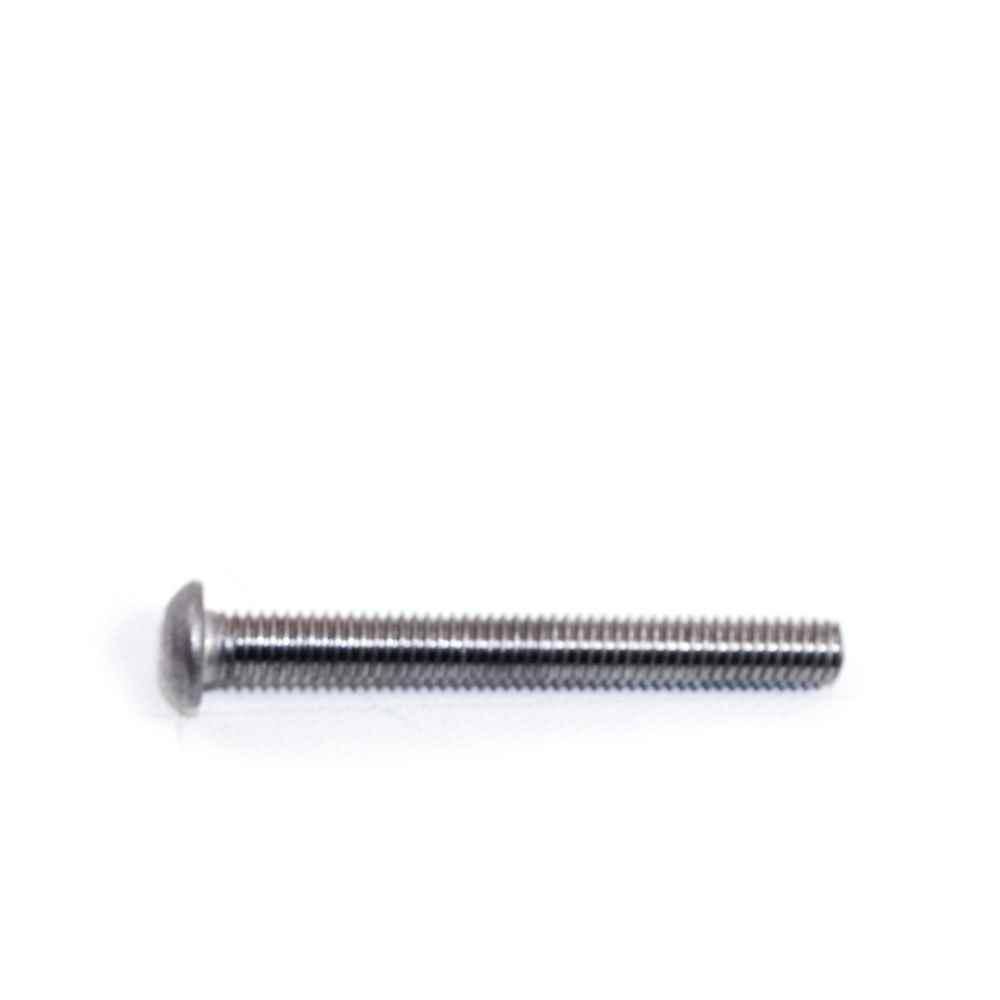 IAM Design 6 mm x 2-3/32 in. 316 Stainless Steel Screw Round-Head Right ...