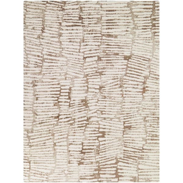 Verner Brown 7 ft. 10 in. x 10 ft. Abstract Area Rug 61654269.240305.1 ...