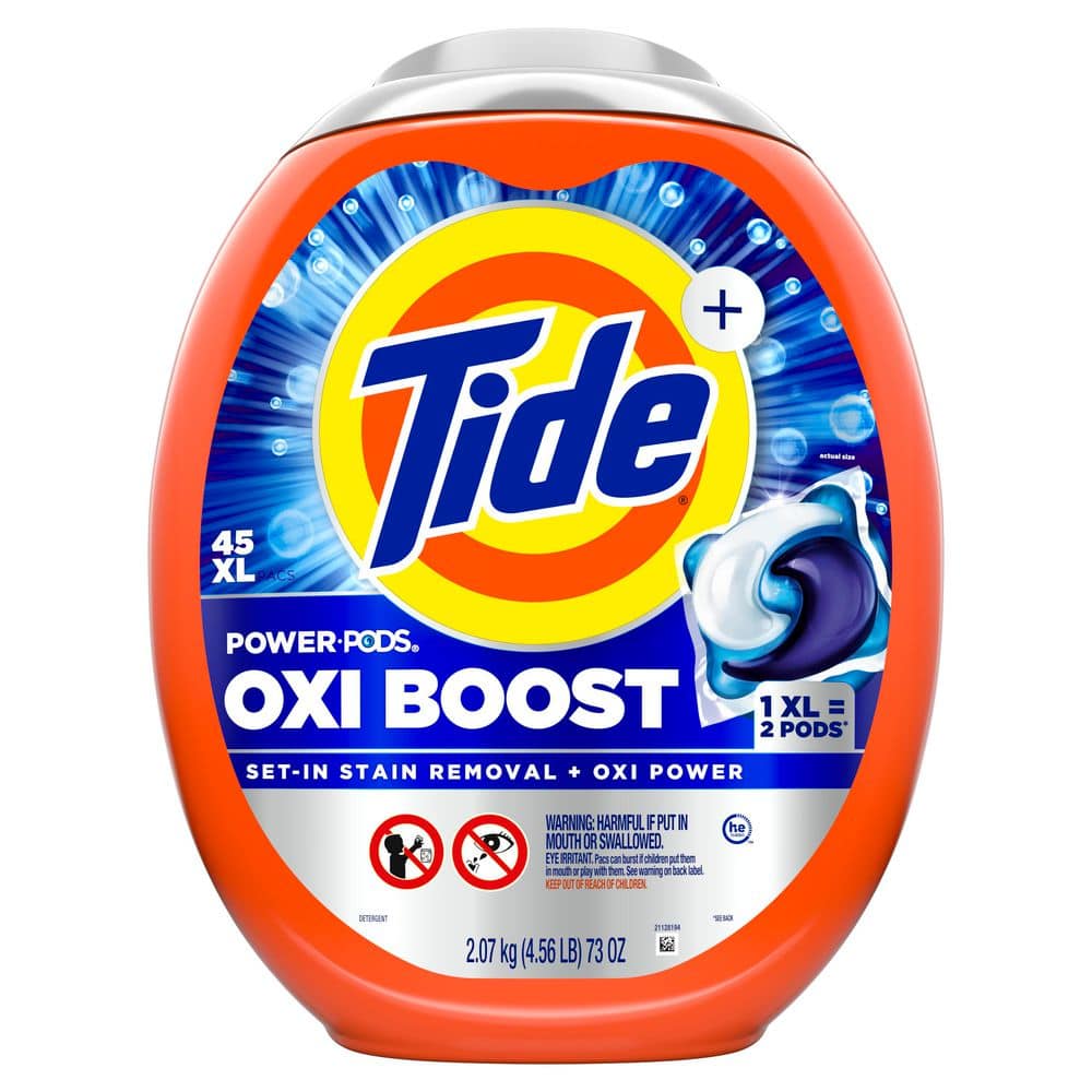 Reviews for Tide Oxi Boost XL Power Pods Original Scent Laundry Detergent Pods (45-Count) | Pg 1 ...