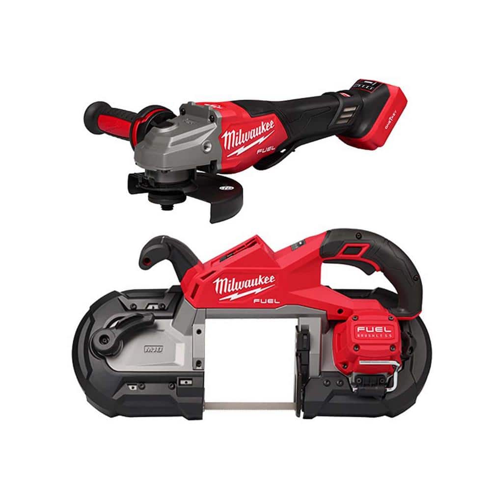 Milwaukee M18 FUEL ONE-KEY 18V Lithium-Ion Brushless Cordless 4-1/2 in ...