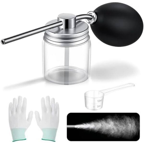 Justincity 5.28 oz. Indoor Outdoor Powder Applicator Fogger Puffer ...