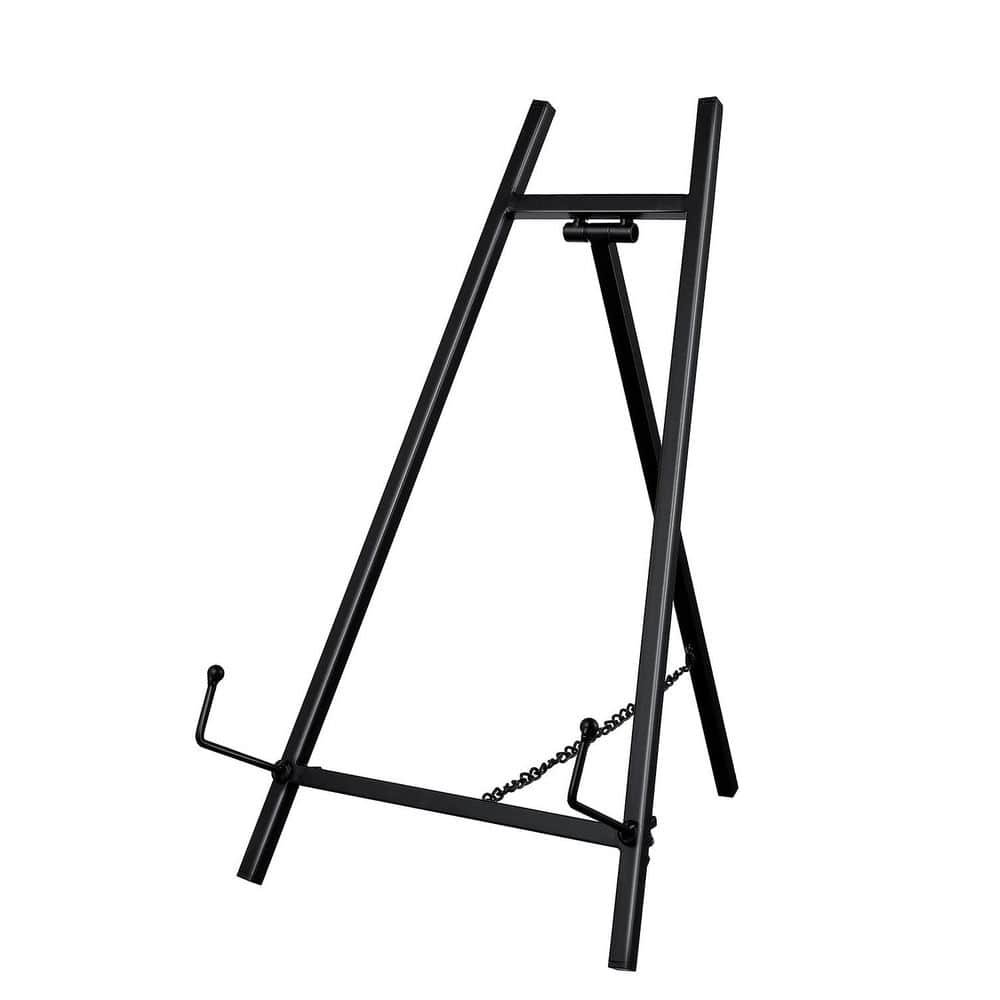 Adjustable Metal Display Easel Stand with Chain, Tabletop Tripod Art ...