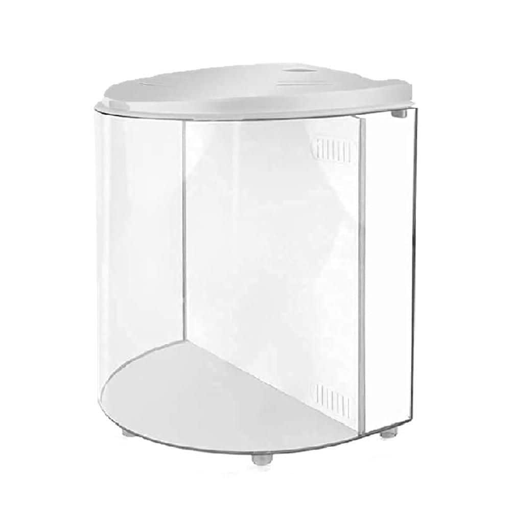 SenQWFa 1.2 Gal. Compact Plastic Betta Fish Tank with Filter and LED ...