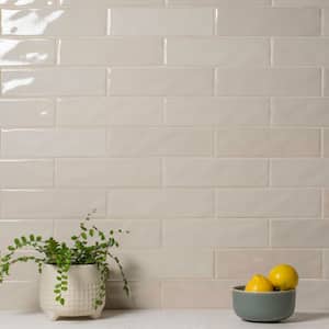 CRUZ BAY STUDIO Countryside 3 in. x 10 in. Toasty Gray Gloss Ceramic ...