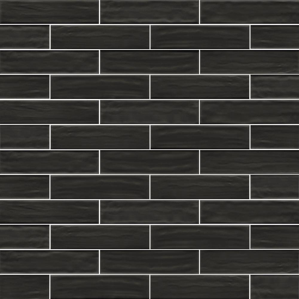 MSI Take Home Tile Sample - Turin Midnight 4 in. x 4 in. Glossy ...