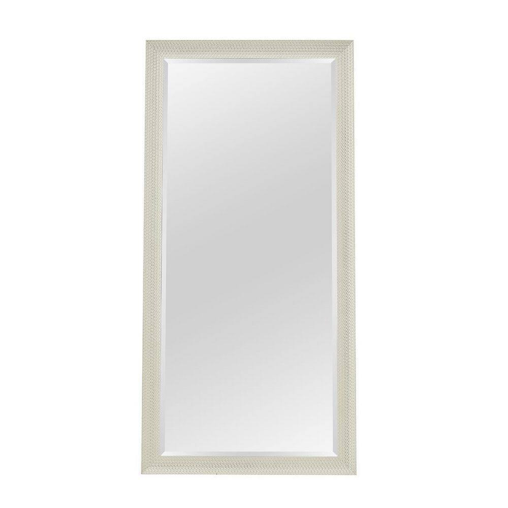 HOMESTOCK 32 in. W x 66 in. H Silver Triskele Full Length Mirror for ...