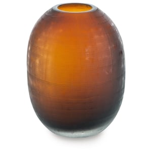 Signature DESIGN BY ASHLEY Embersen Amber Vase A2900002V - The Home Depot