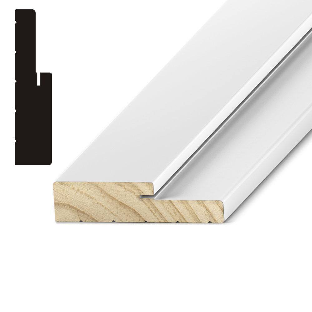 Kelleher 1-1/4 in. x 4-5/8 in. x 84 in. Primed Treated Pine Exterior ...