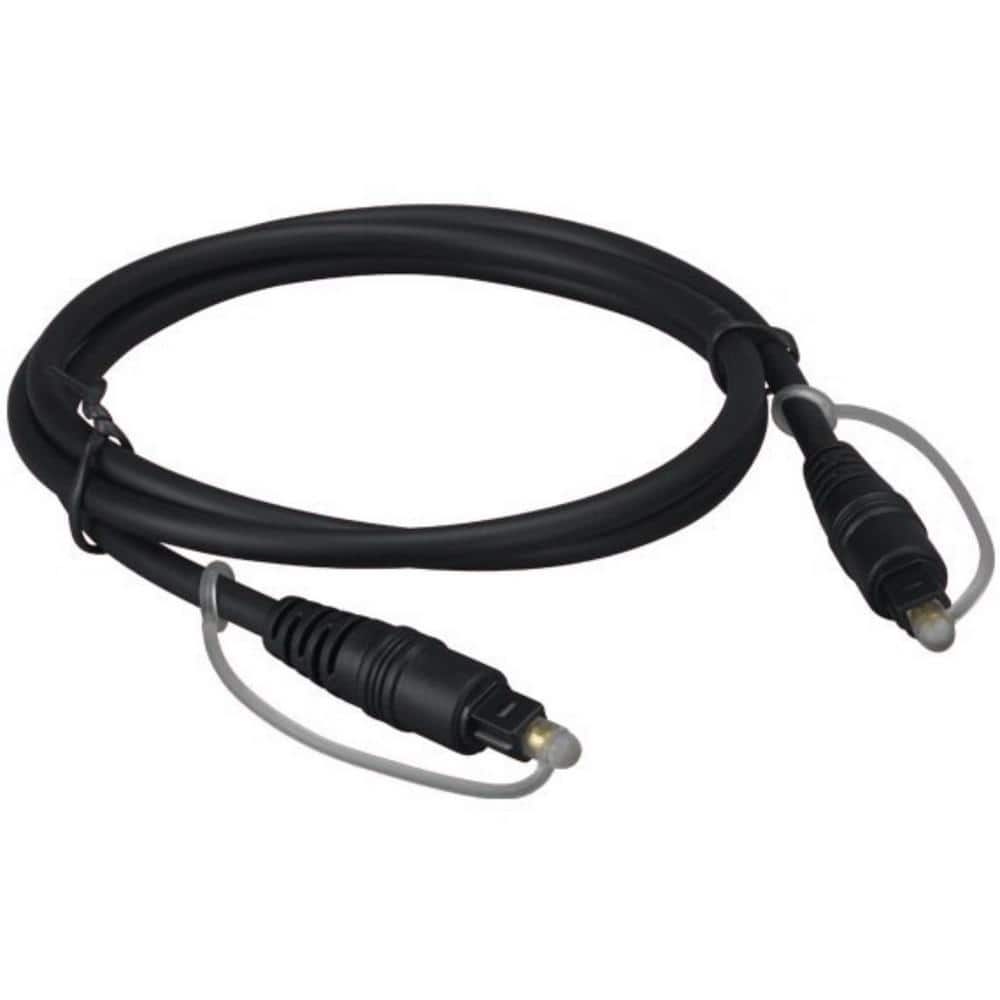 SANOXY 12 ft. Toslink M/M Fiber Optic Audio Cable, Molded Type CBL-LDR ...