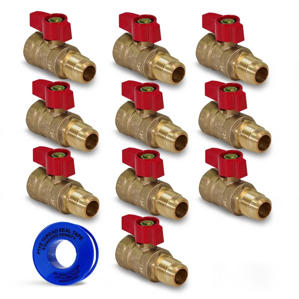 CMI inc 5/8 in. Flare (15/16 THD) x 3/4 in. Female Iron Pipe Threaded ...