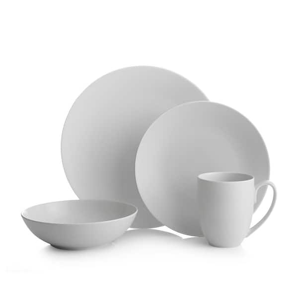 Nambe Pop 4-Piece Place Setting in Chalk MT1006