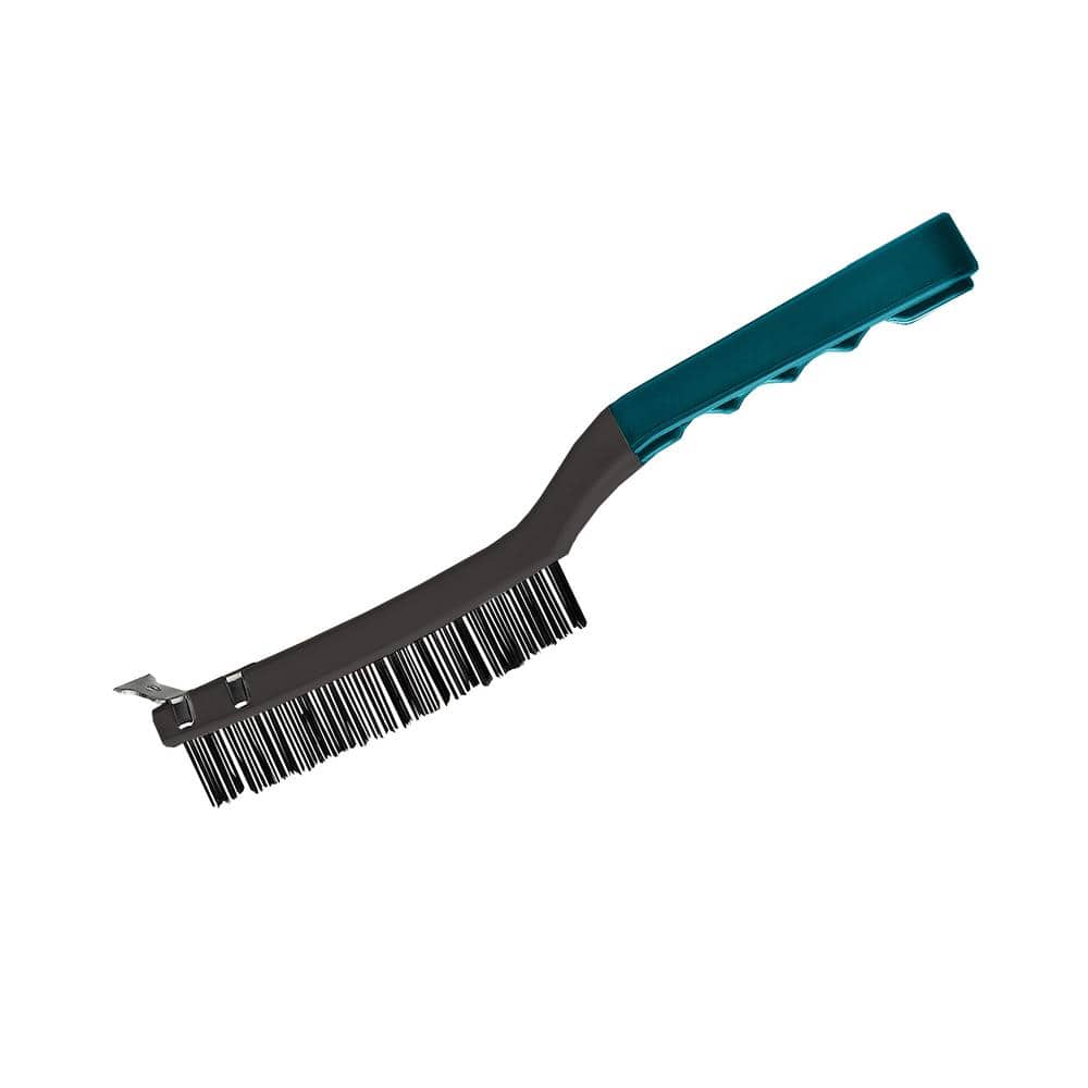 Anvil 3x19 Steel Bristle Wire Brush with Scraper End SB319-ANV - The ...
