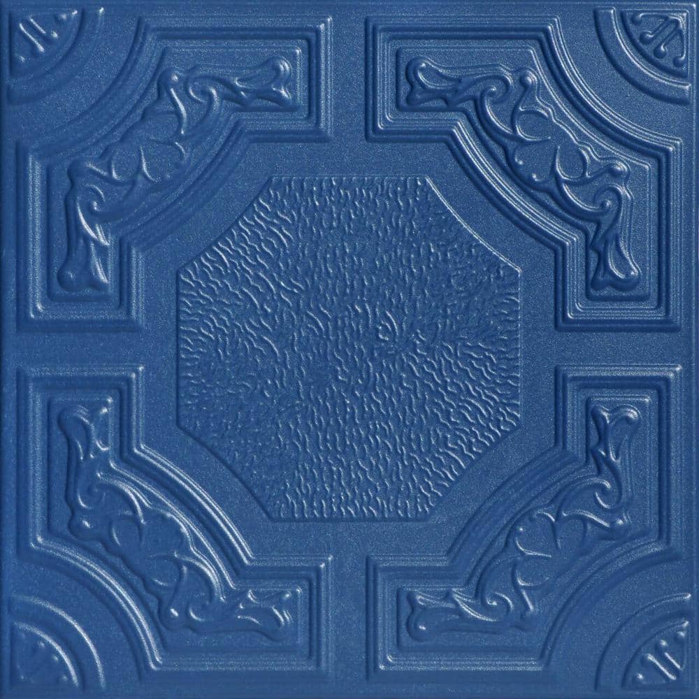 Reviews for A La Maison Ceilings Evergreen Van Deusen Blue 1.6 ft. x 1. ...