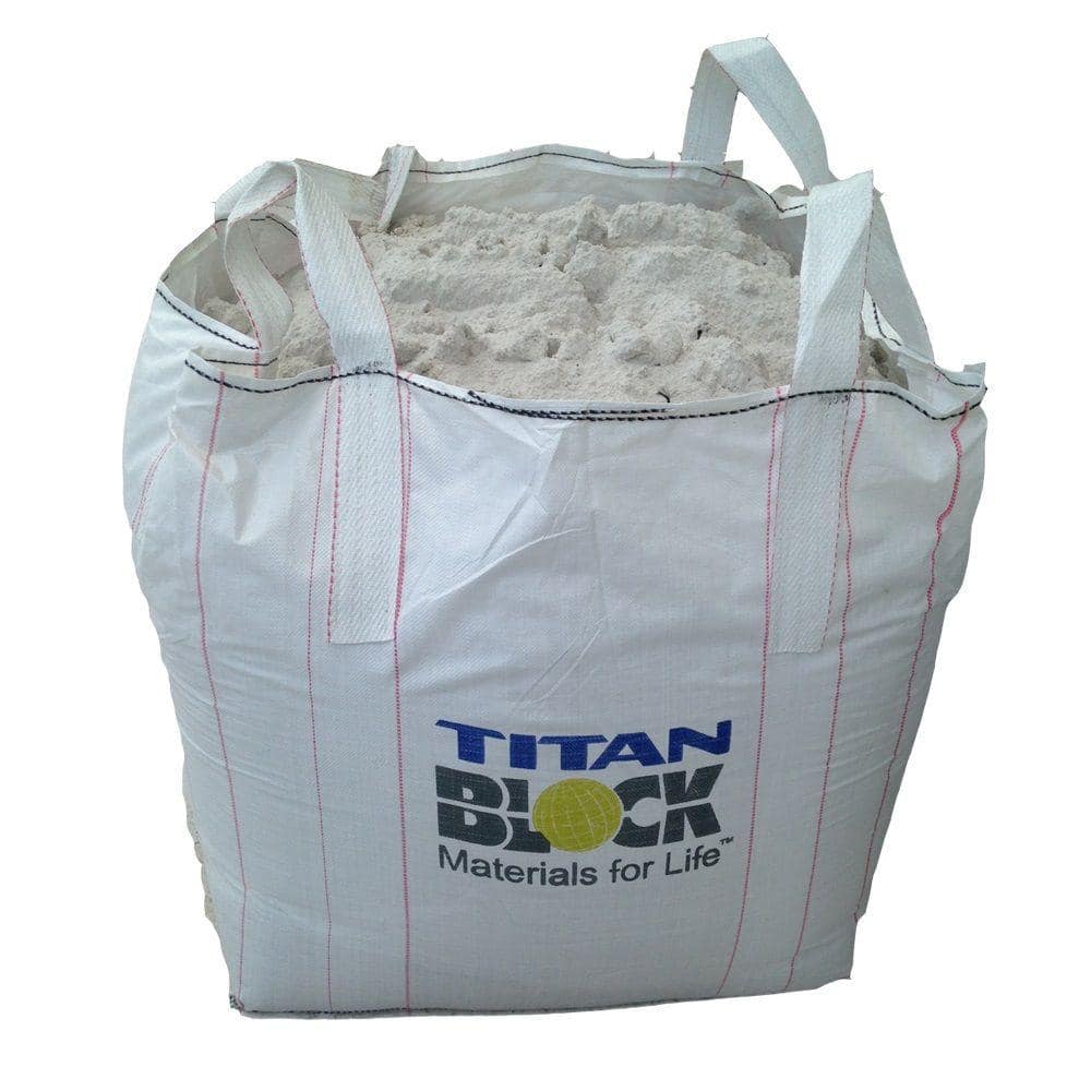 Titan Block 2700 lbs. Mason Sand Bag 1001745 - The Home Depot