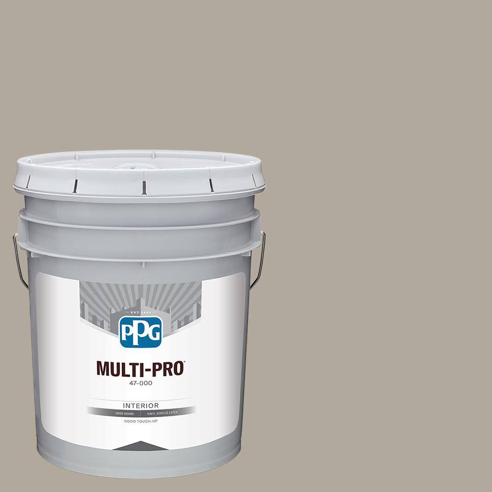 MULTI-PRO 5 Gal. Sharkskin PPG1025-4 Flat Interior Paint PPG1025-4MP ...