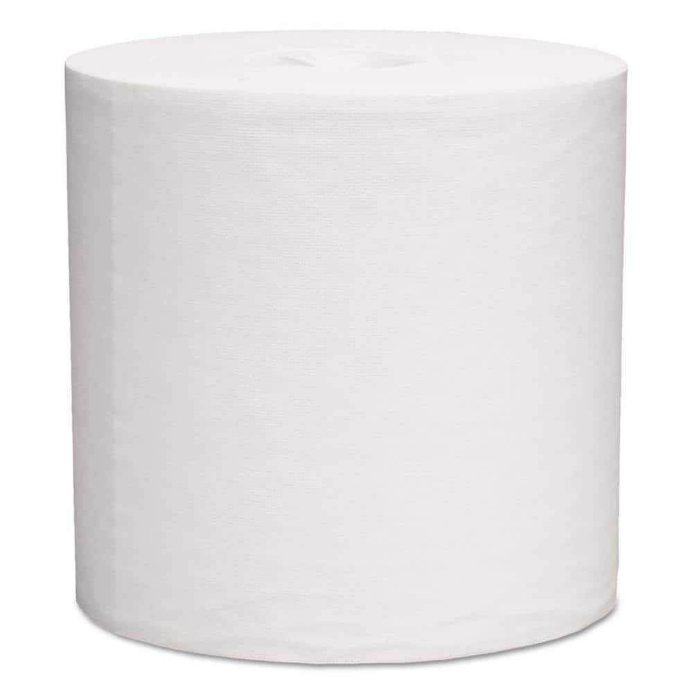 WYPALL 10 in. x 13.2 in. White Center-Pull L40 Towel Cleaning Wipes ...