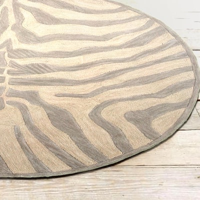 Round - Animal Print - Area Rugs - Rugs - The Home Depot